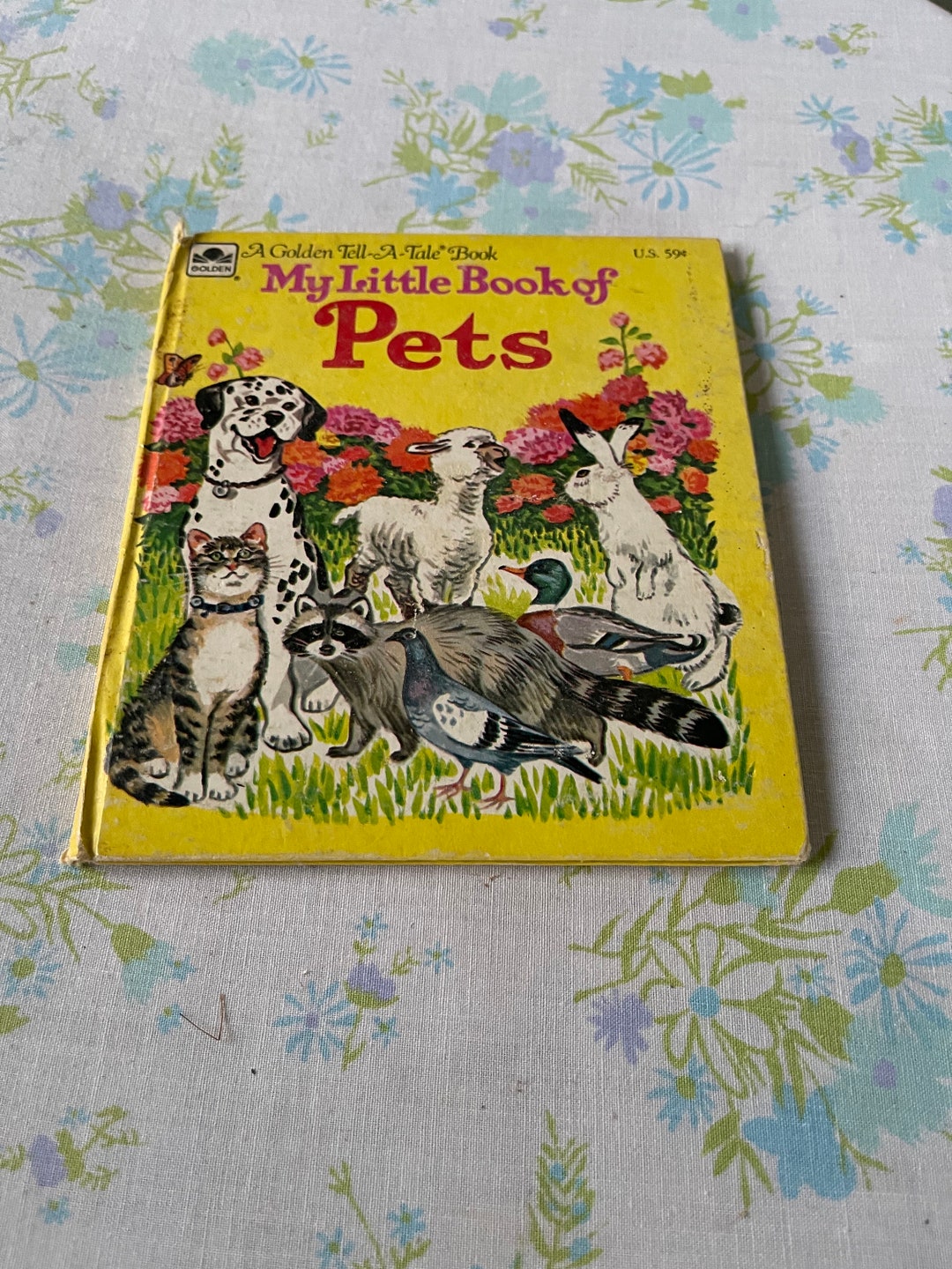 Vintage CHILDREN Book My LITTLE Book of PETS - Etsy