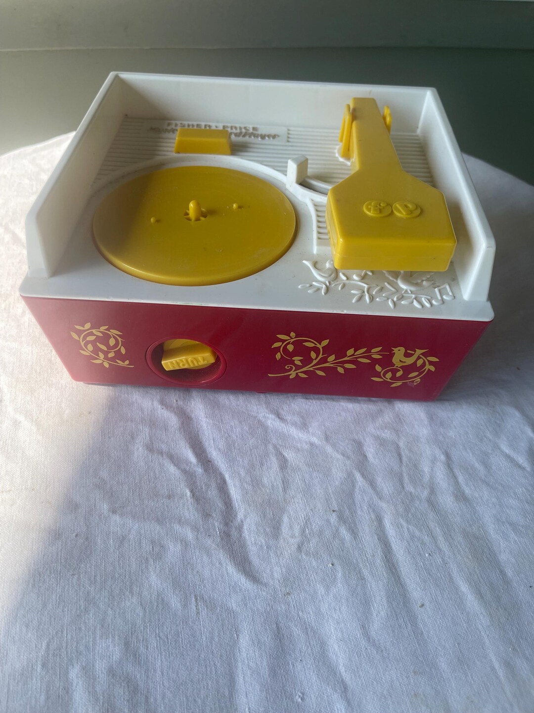 Vintage FISHER PRICE Record Player TOY Pretend Play - Etsy