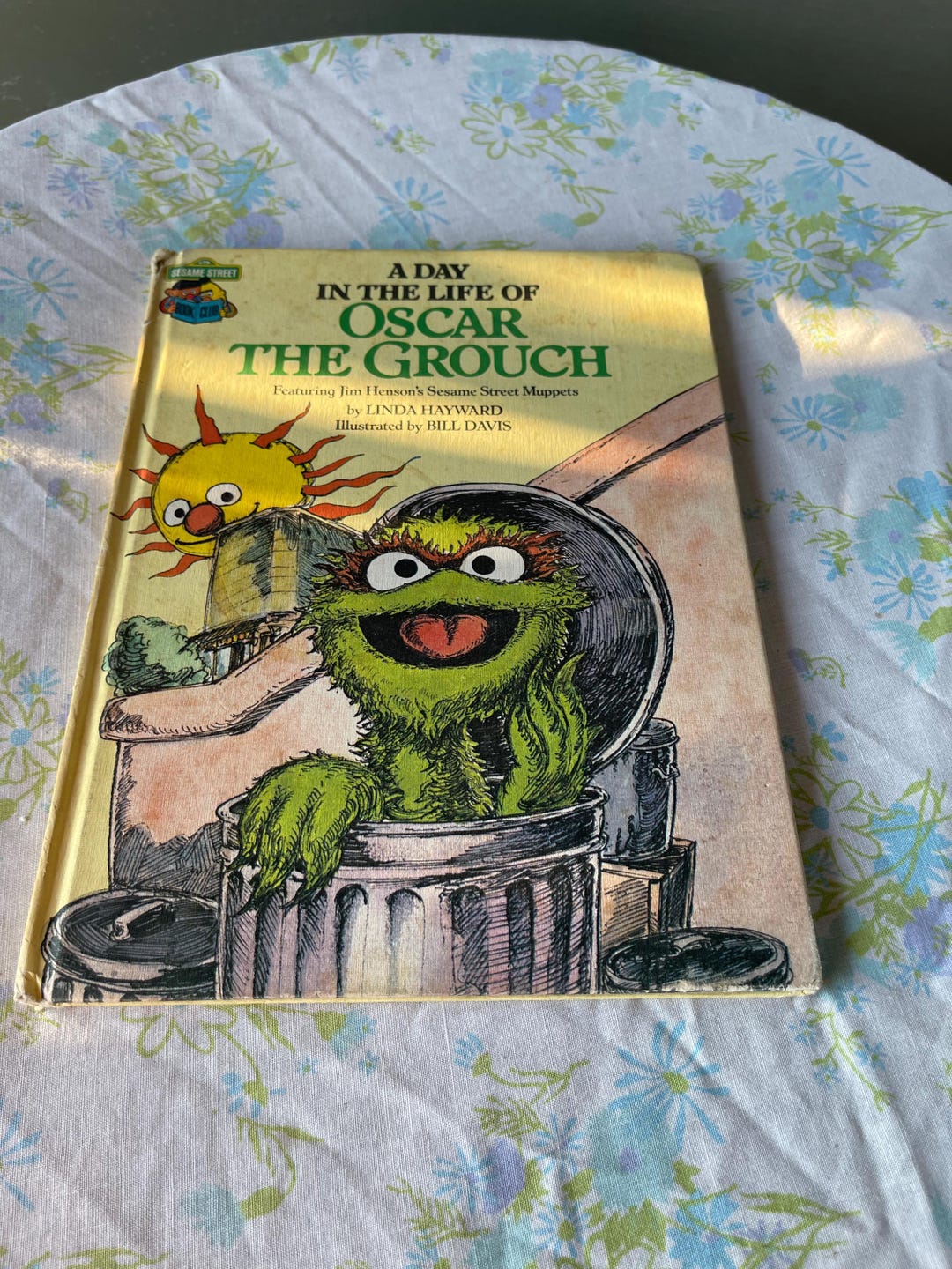 Vintage CHILDREN Book A Day in the LIFE of Oscar the Grouch - Etsy