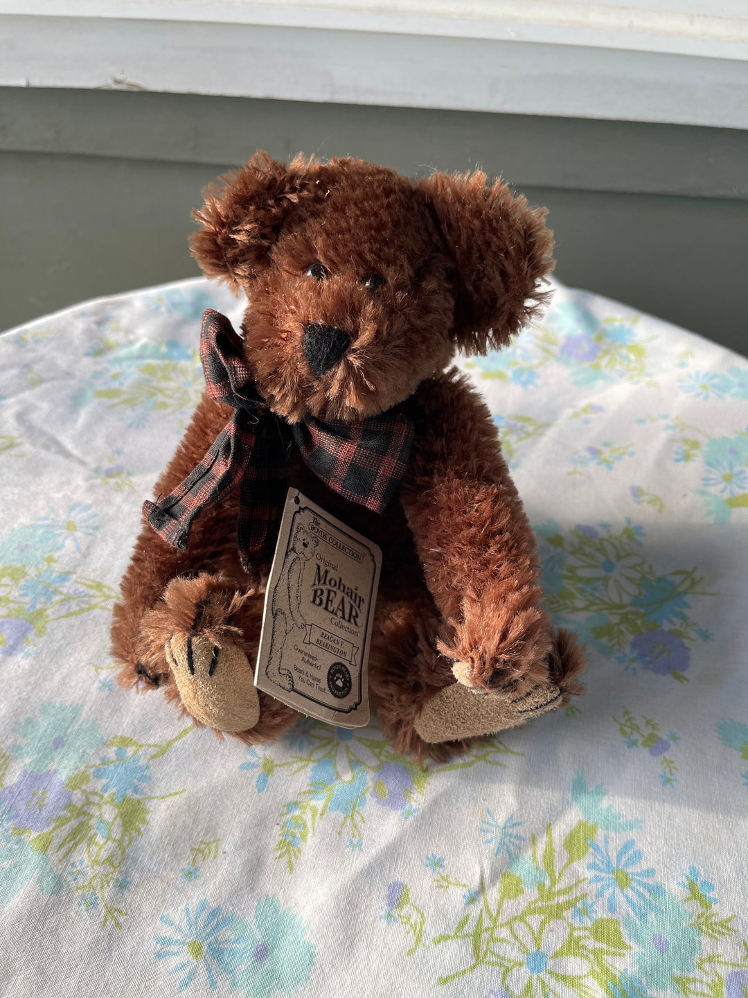 Cute Vintage BOYD Mohair BEAR Reagan Y. Bearington - Etsy