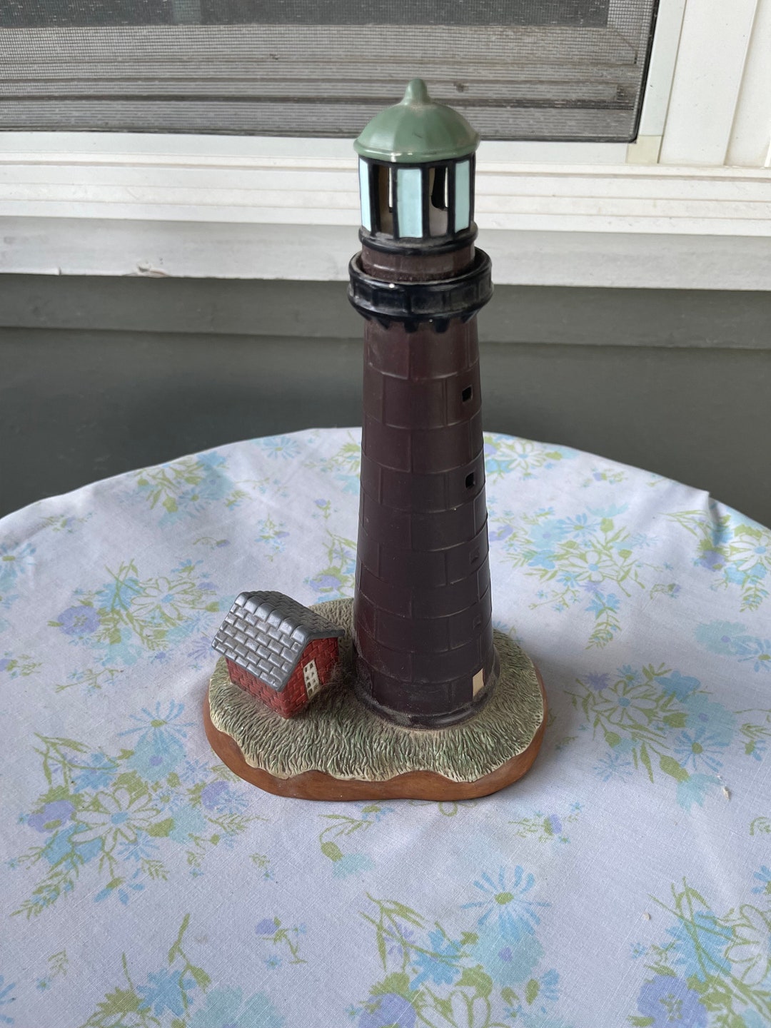 Vintage LIGHTHOUSE Lefton LIGHT LAMP Figurine - Etsy