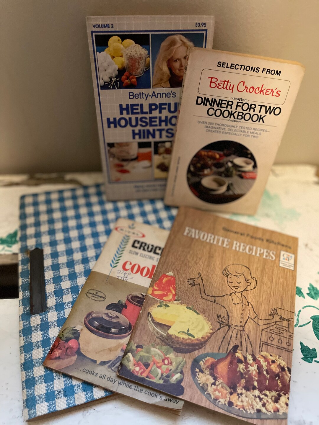 Vintage Lot of 5 Small COOKBOOKS Church and More - Etsy