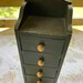 Vintage PRIMITIVE Green Wooden SPICE RACK Primitive Kitchen - Etsy