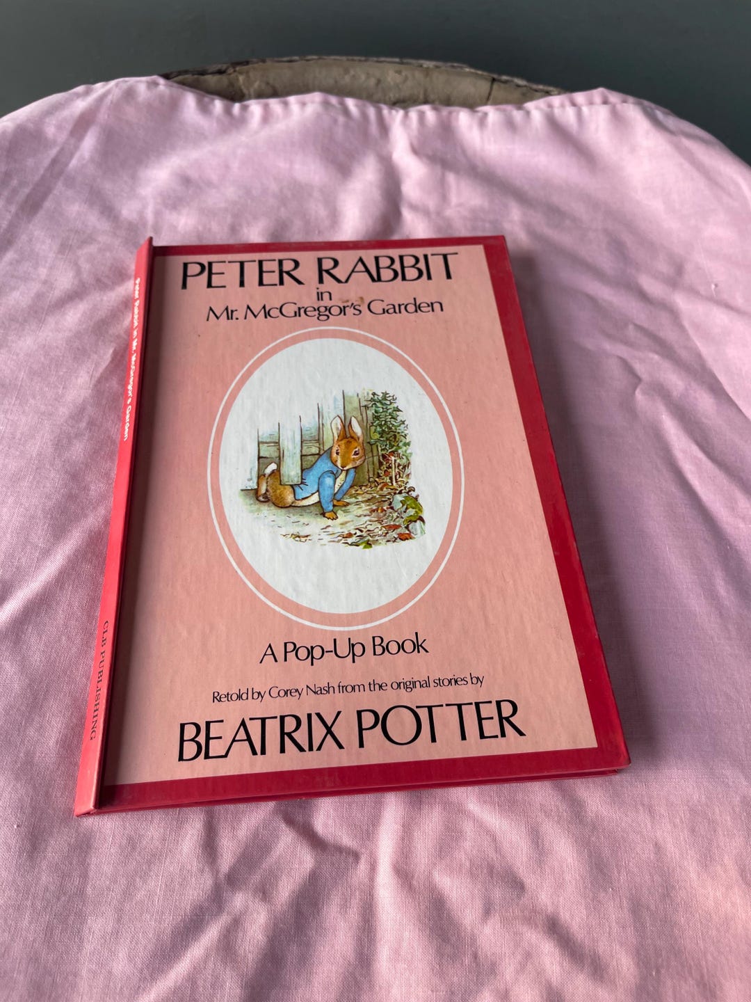 Vintage POPUP Peter Rabbit CHILDREN BOOK Mcgregors Garden Beatrix ...
