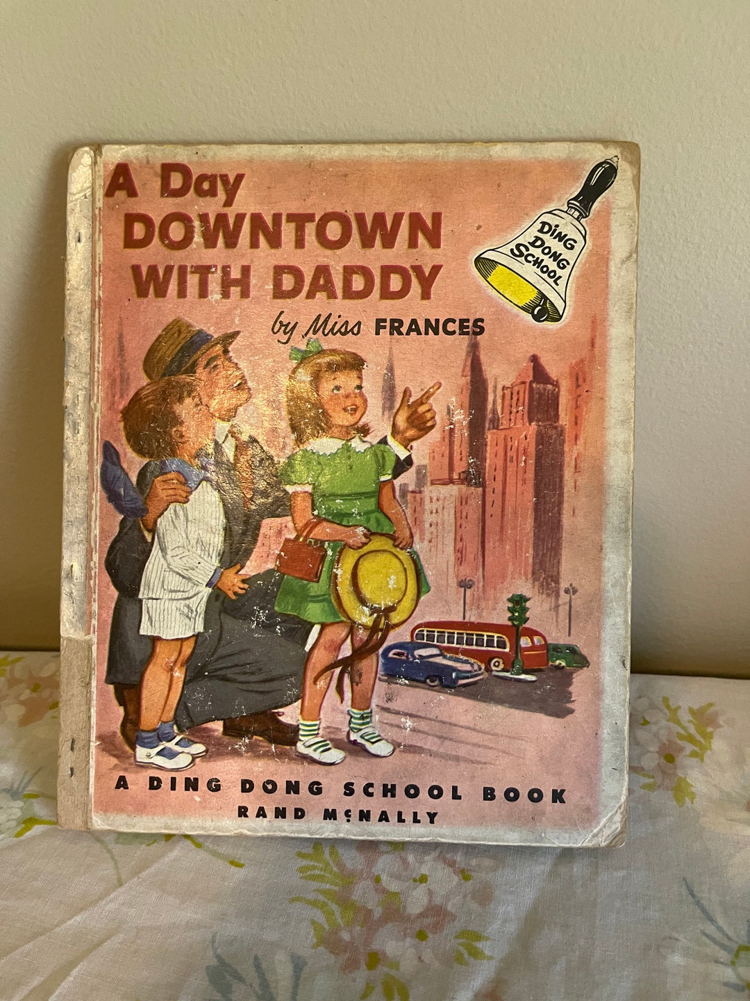 Vintage 50s CHILDREN’S Book A Day DOWNTOWN With Daddy - Etsy