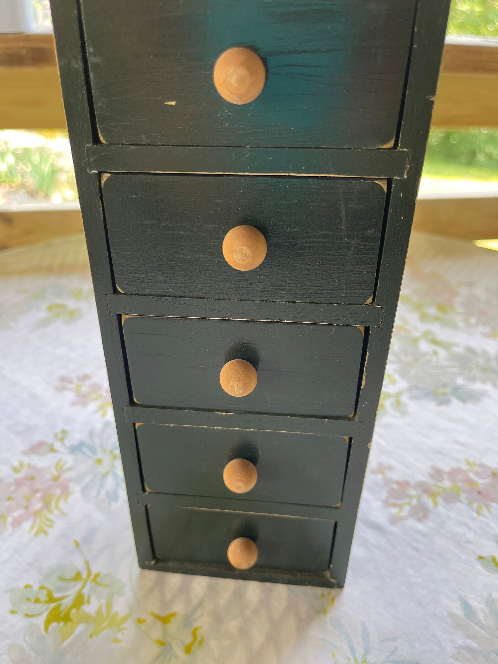 Vintage PRIMITIVE Green Wooden SPICE RACK Primitive Kitchen - Etsy