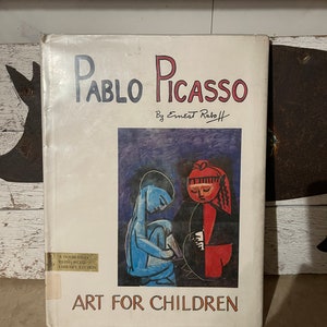 Vintage KIDS Book PABLO PICASSO Art for Children - Etsy