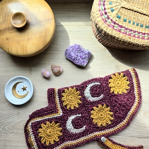 Celestial Cat Cardigan Crochet Pattern - Etsy