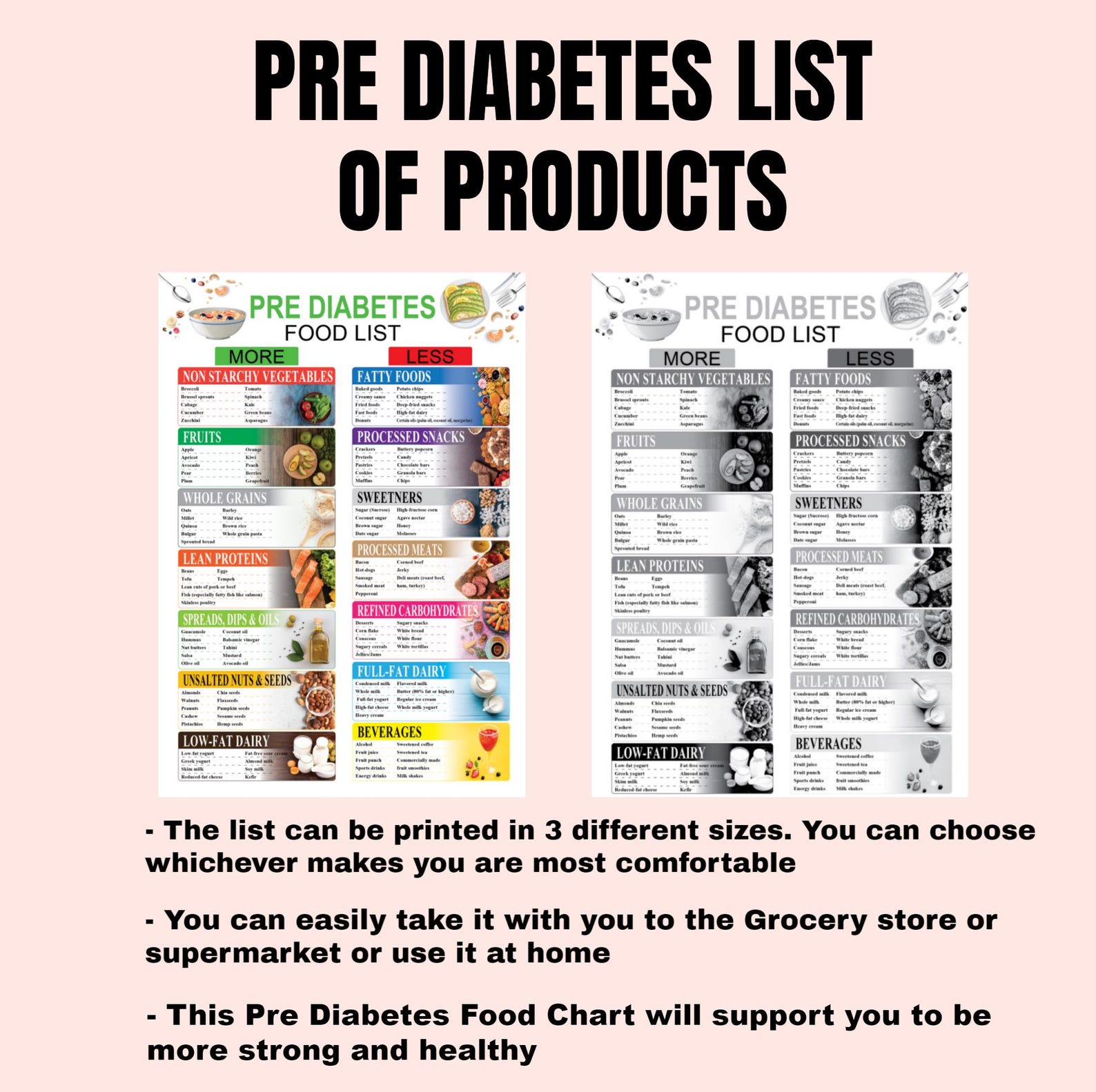 Pre Diabetic Food List for Pre Diabetes Low Sugar Food Meal Plan ...
