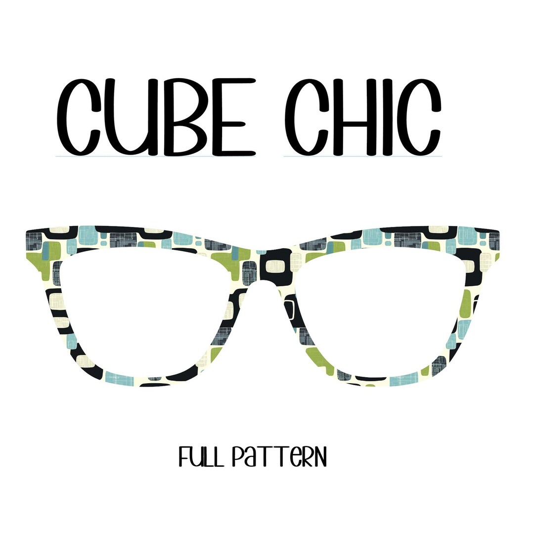 CUBE CHIC Eyewear Toppers, Comes With N52 Magnets - Etsy