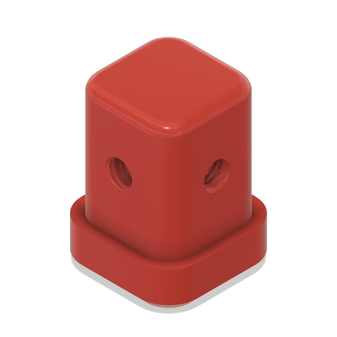 3d Printed End Cap Connector, Plastic Connector, Fitting Connector ...