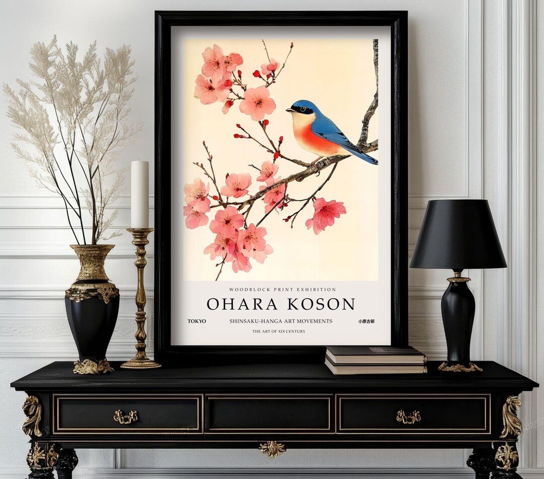 Ohara Koson Poster Birds, Ohara Koson Print, Ohara Koson Exhibition ...