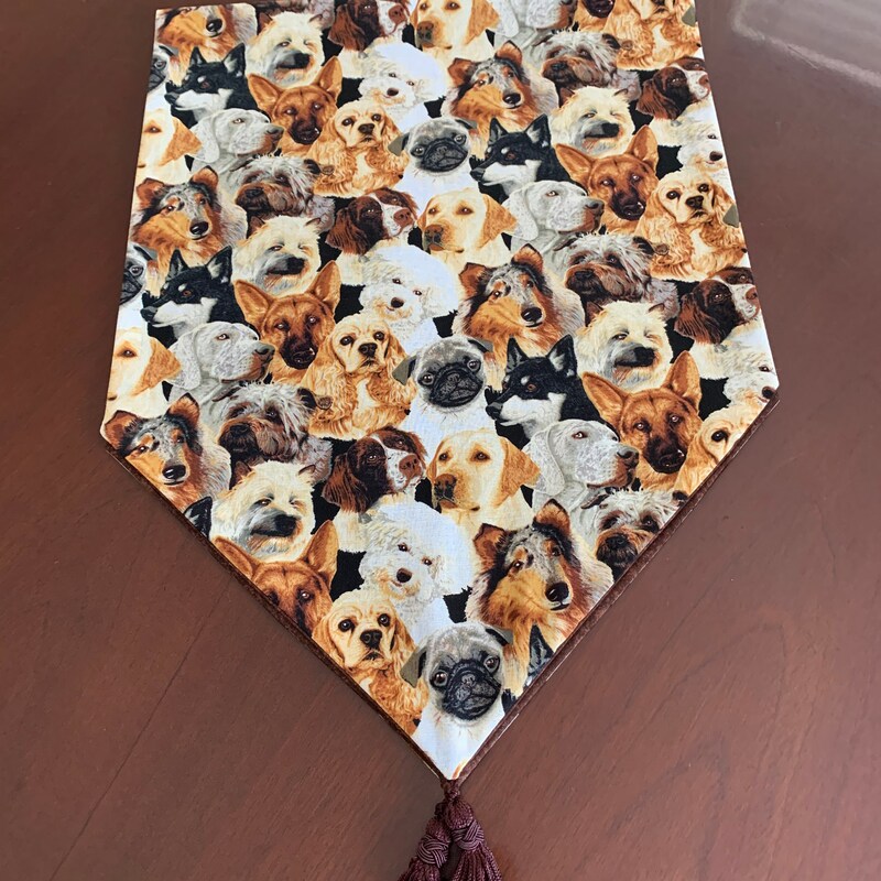 Dogs Table Runner - Etsy