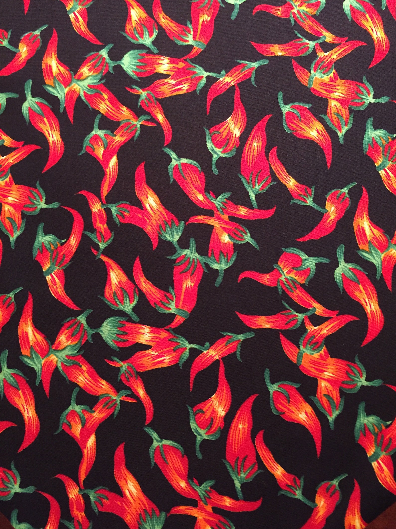 Bordered Red Hot Small Chili Peppers Cinco De Mayo Fiesta - Etsy