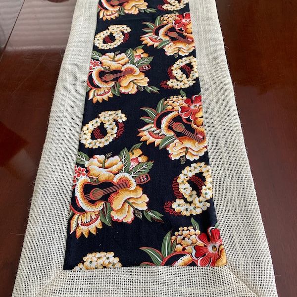 Hawaiian Table Runner - Etsy