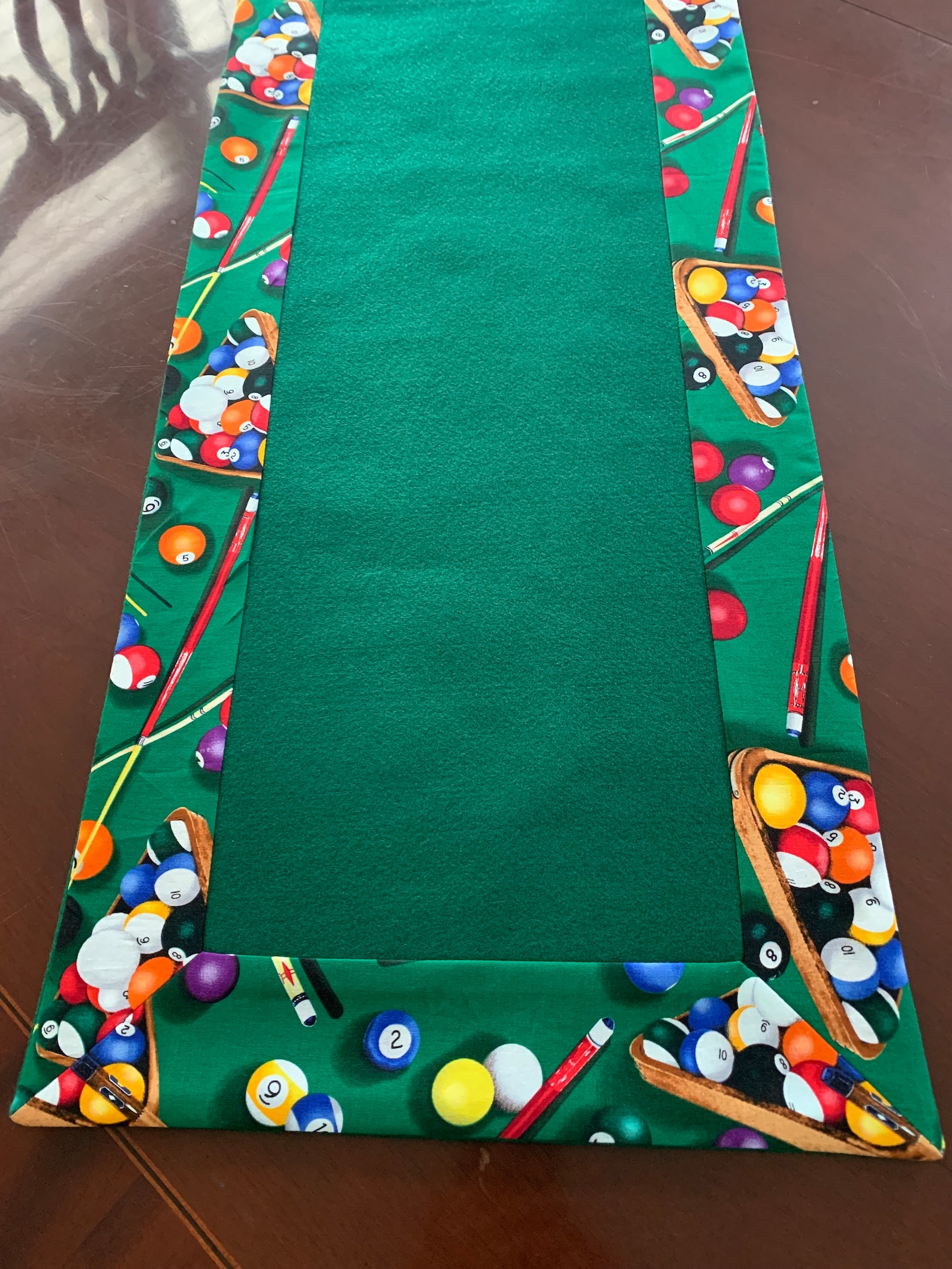Game Room, Colorful Solid & Striped Billiard Balls, Cue Sticks, Pool ...