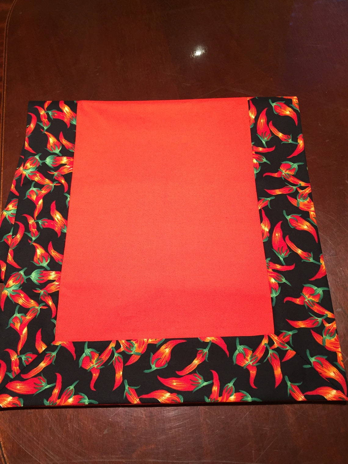 Bordered Red Hot Small Chili Peppers Cinco de Mayo Fiesta | Etsy