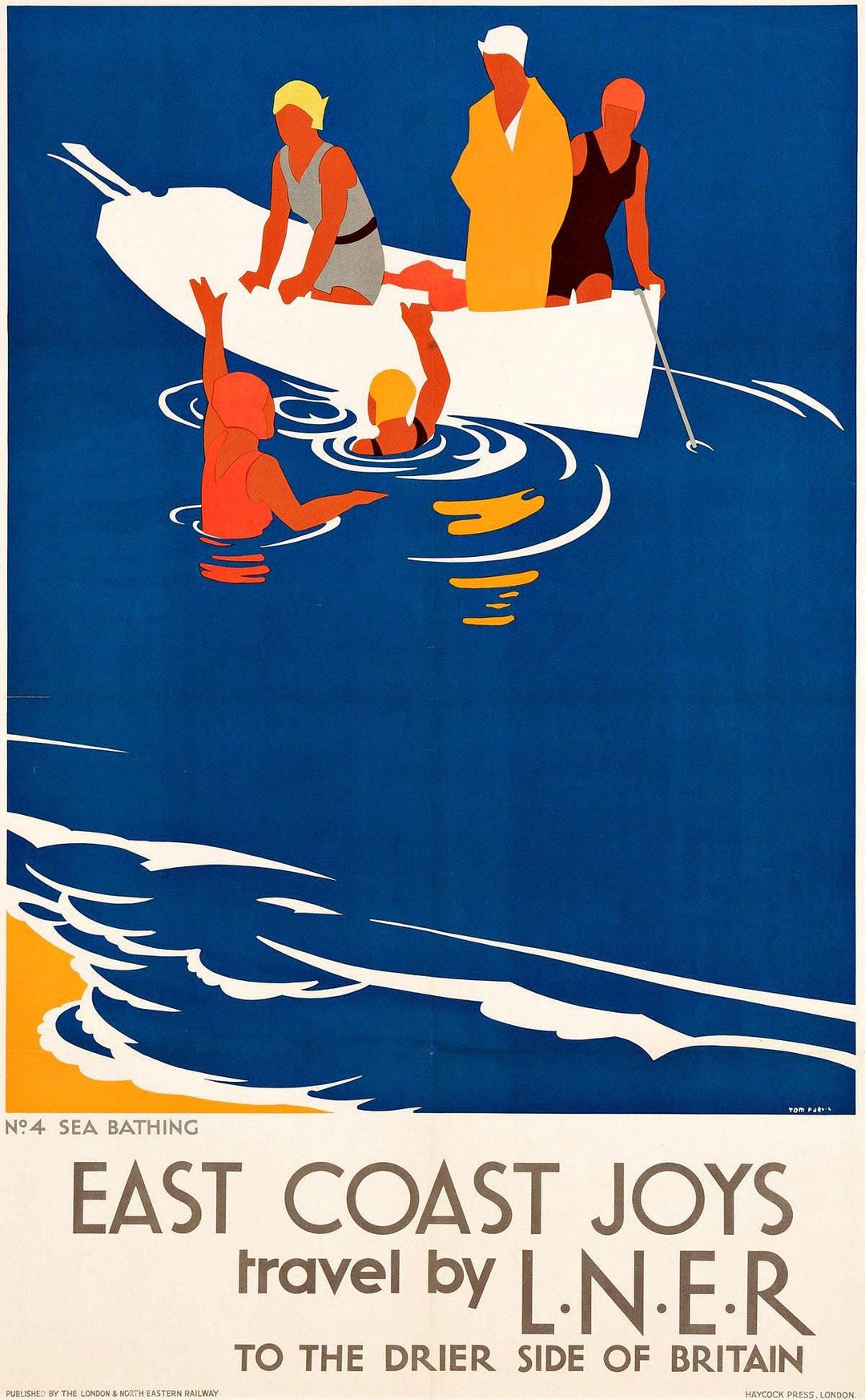 Vintage Lner East Coast Joys 3 Railway Poster A3/a4 - Etsy