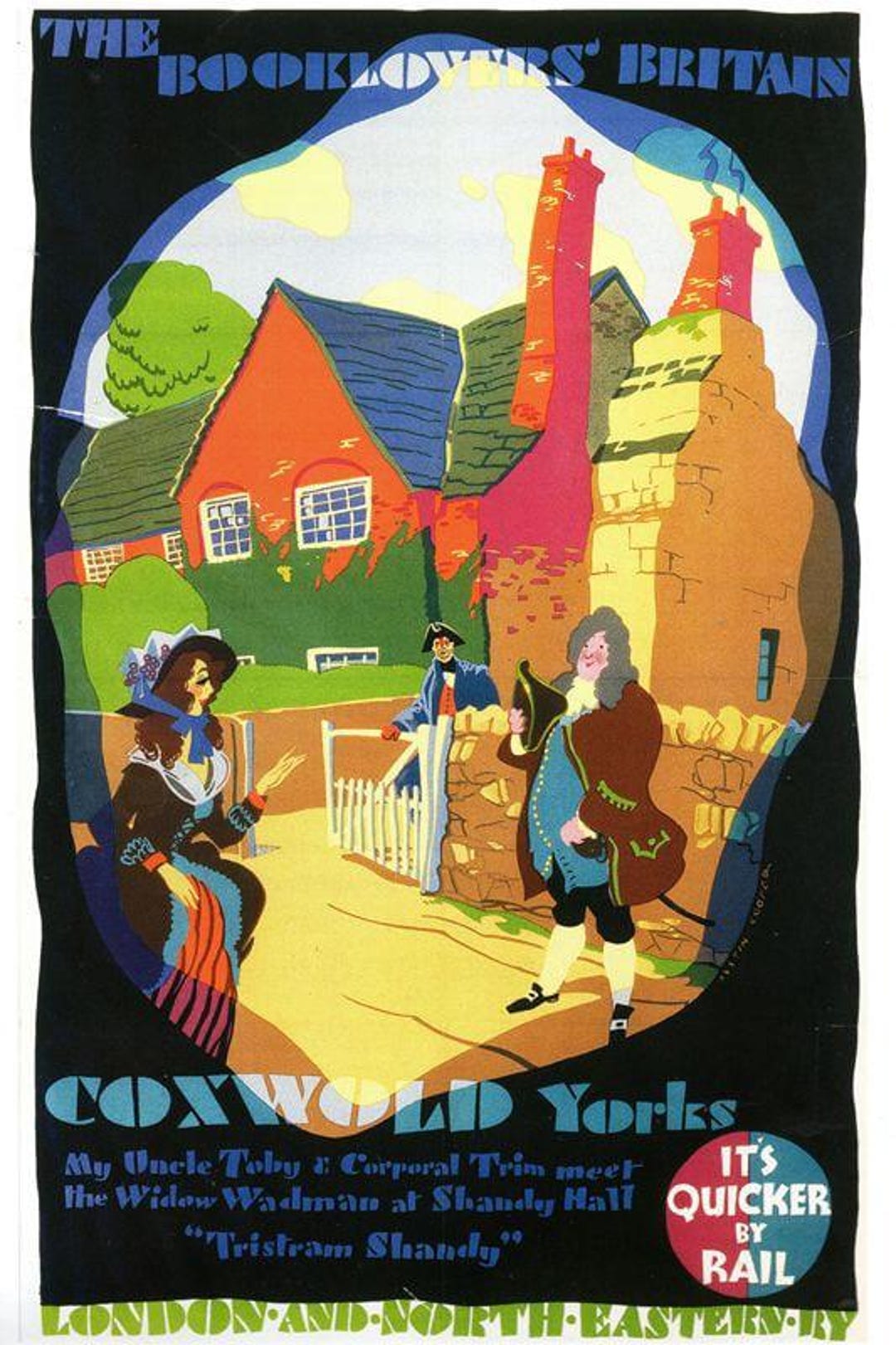 Vintage Lner Coxwold Yorkshire Railway Poster A4/a3/a2/a1 Print - Etsy