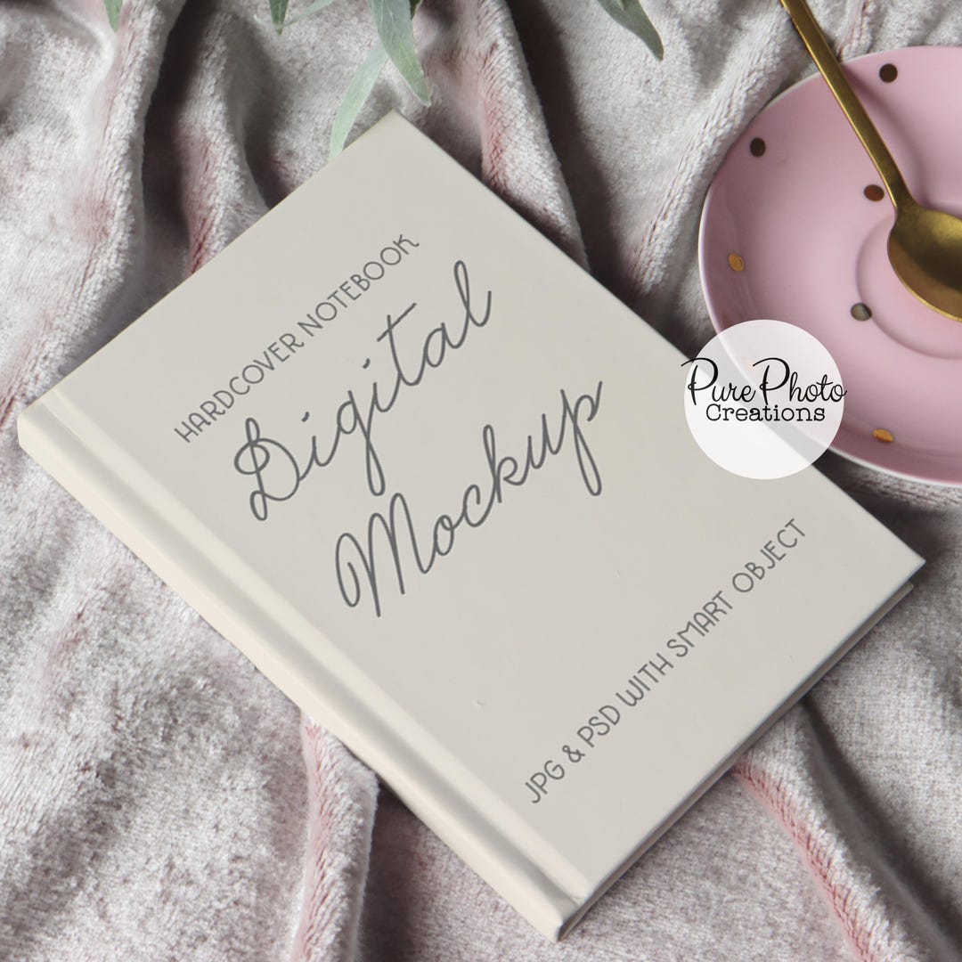 Journal Mockup PSD, Notebook Mockup Blogger Resource, District Matte ...