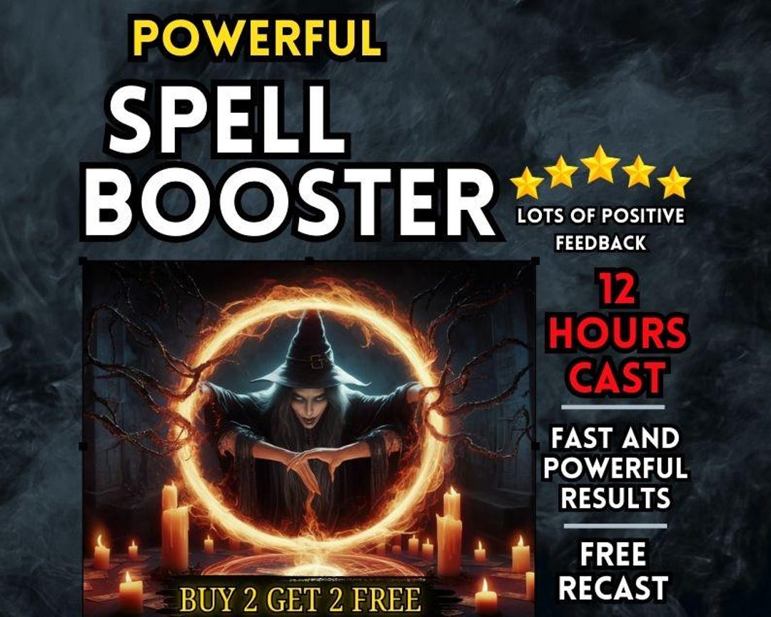 POWERFUL SPELL BOOSTER | Premium Spell Booster | Spell Booster Cast ...