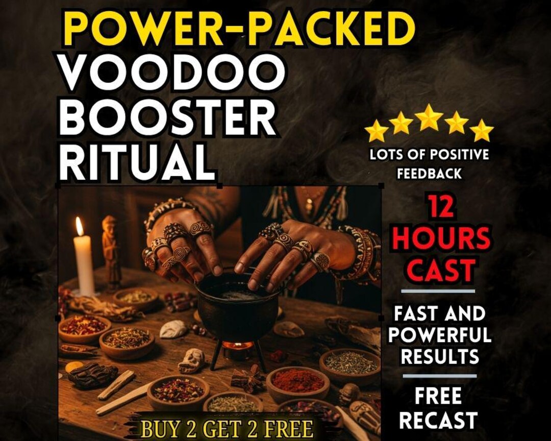 Power-packed VOODOO BOOSTER Ritual | Unstoppable Energy | Fast ...