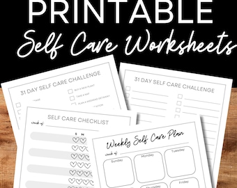 Self Care Checklist, Mental Health Checklist, ADD ADHD Checklist ...