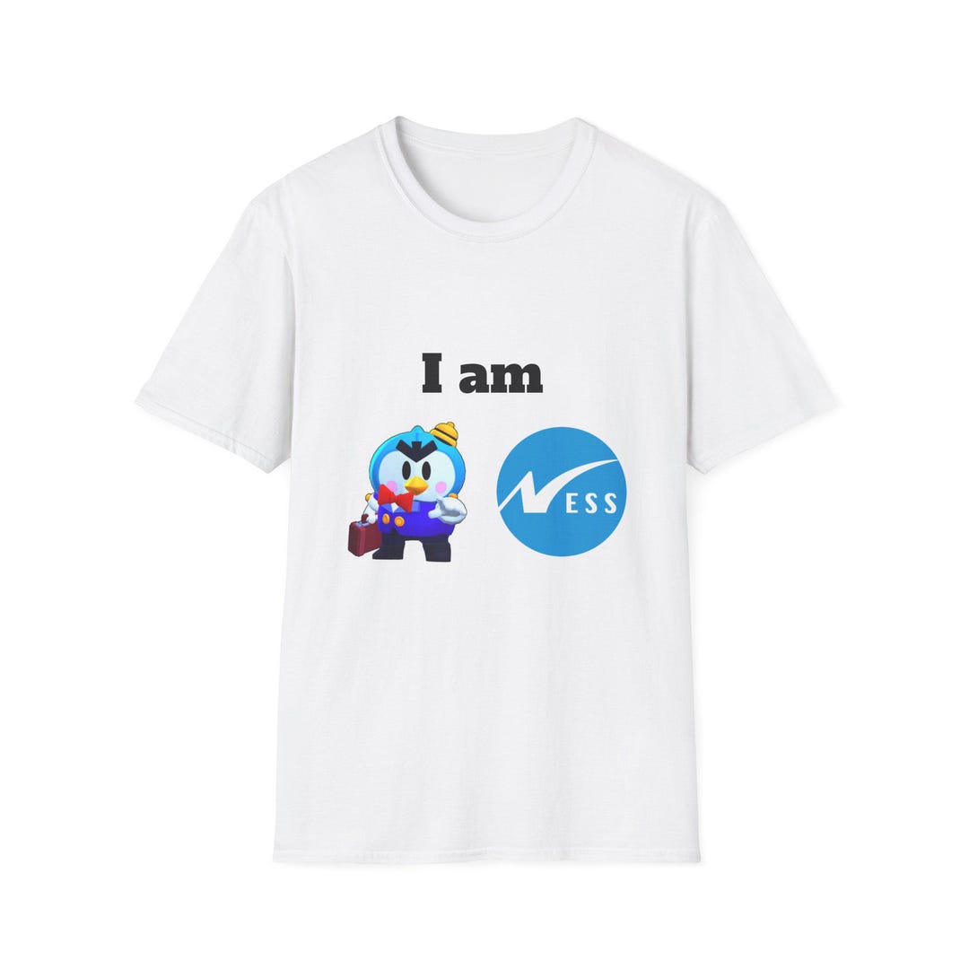 Funny Shirt Brawl Stars I Am Mr. P. Ness Unisex Softstyle Tee, Gaming ...