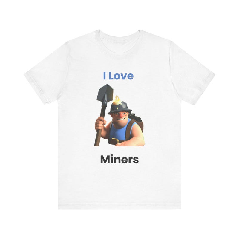 I Love Miners Shirt - Etsy