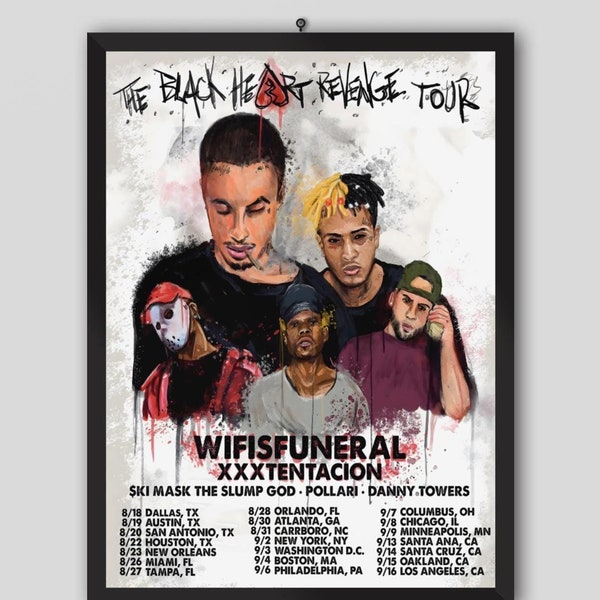 Xxxtentacion Wall Posters - Etsy