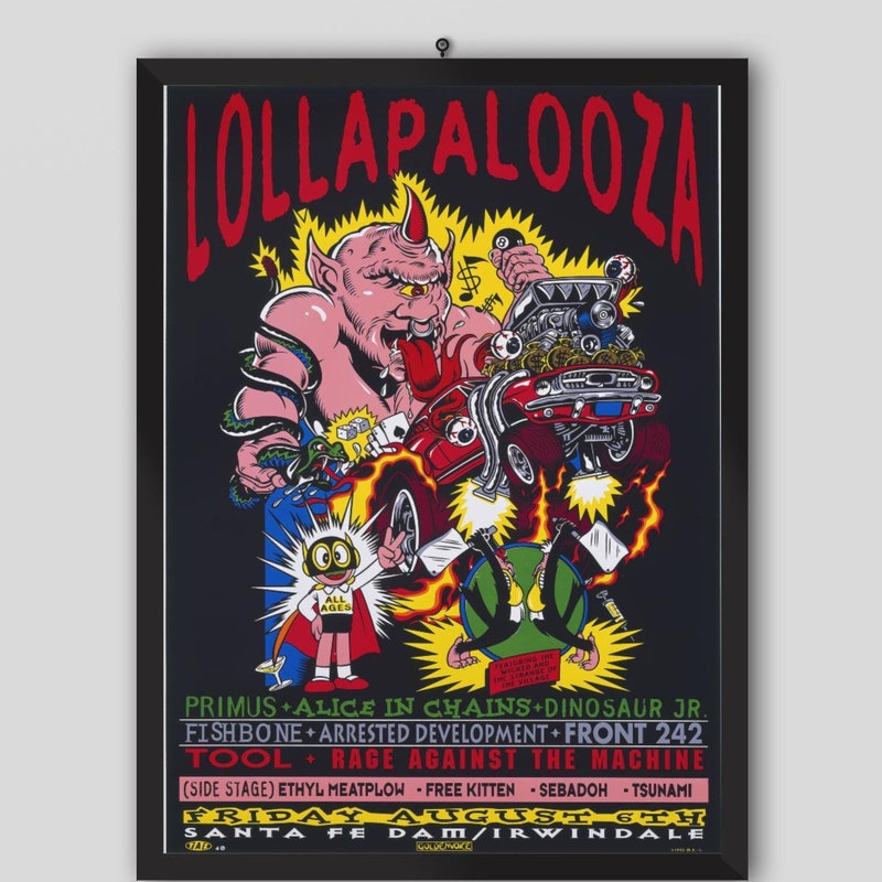 Lollapalooza - Etsy