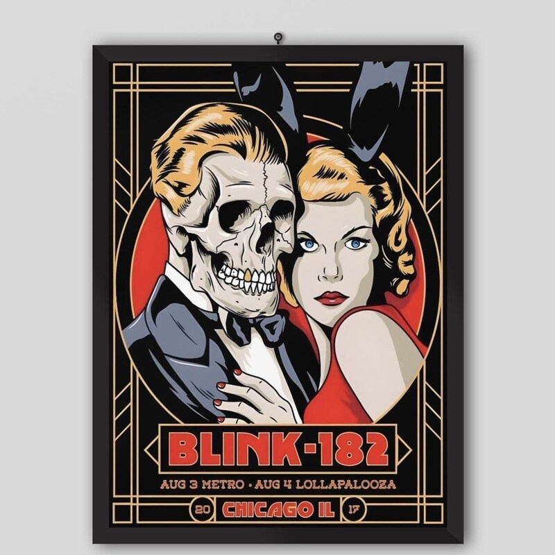 Blink 182 Poster - Etsy
