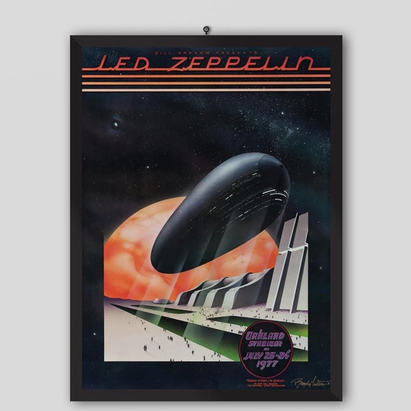 Led Zeppelin Poster - Etsy UK