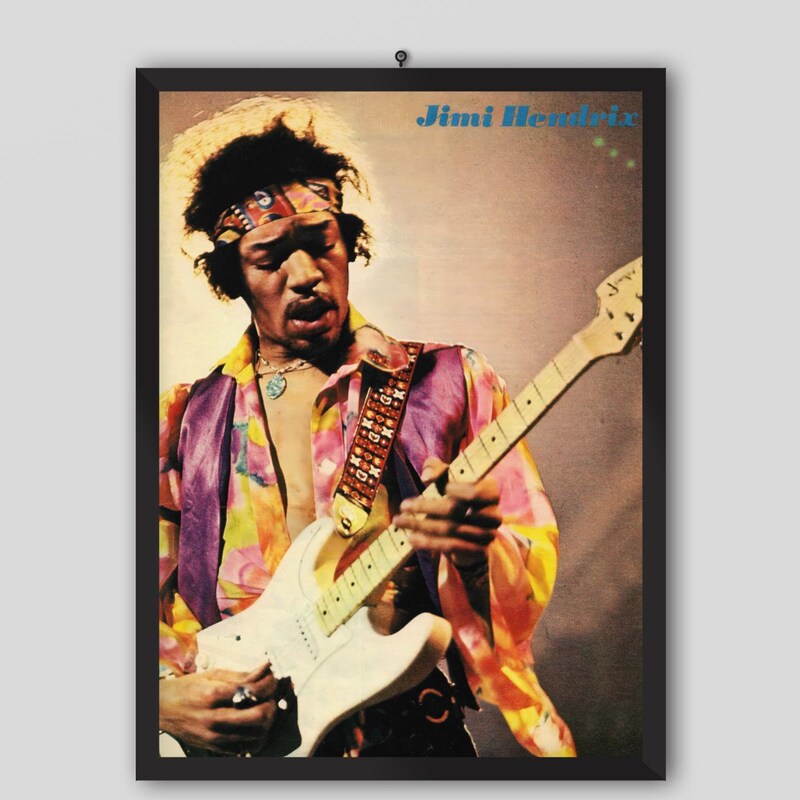 Jimi Hendrix Poster - Etsy