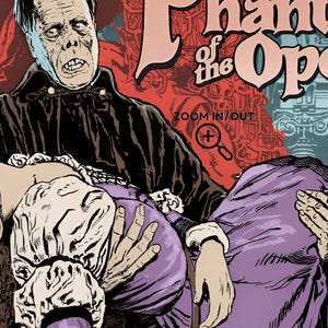 The Phantom of the Opera 1925 Movie Poster. Lon Chaney, Mary Philbin ...