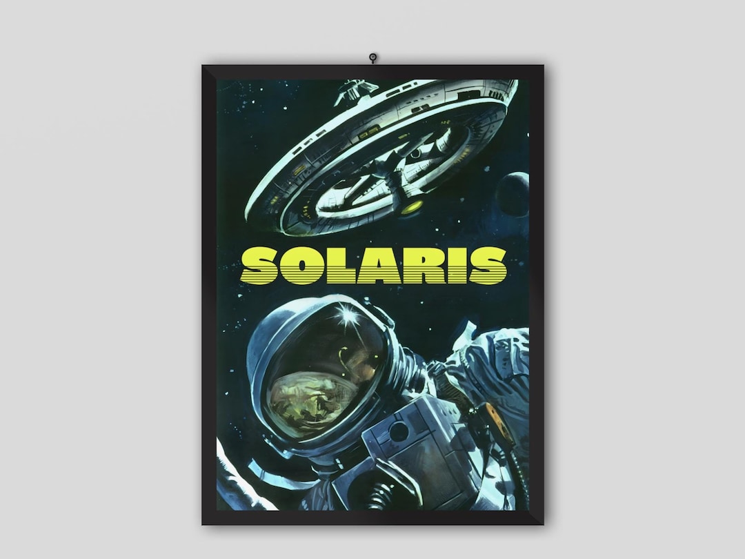 Solaris 2002 Movie Poster. Steven Soderbergh Movie. George Clooney ...