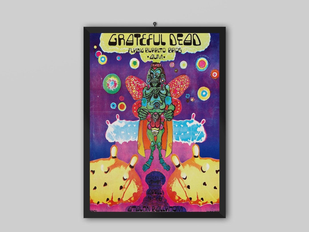 Grateful Dead, Flying Burrito Brothers, Jaxon 1969 San Francisco ...