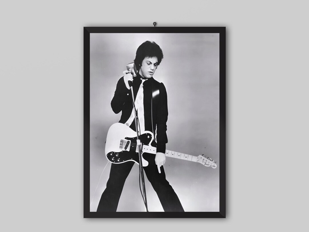 Billy Joel Vintage Poster. Billy Joel Poster. Music Poster. Vintage ...