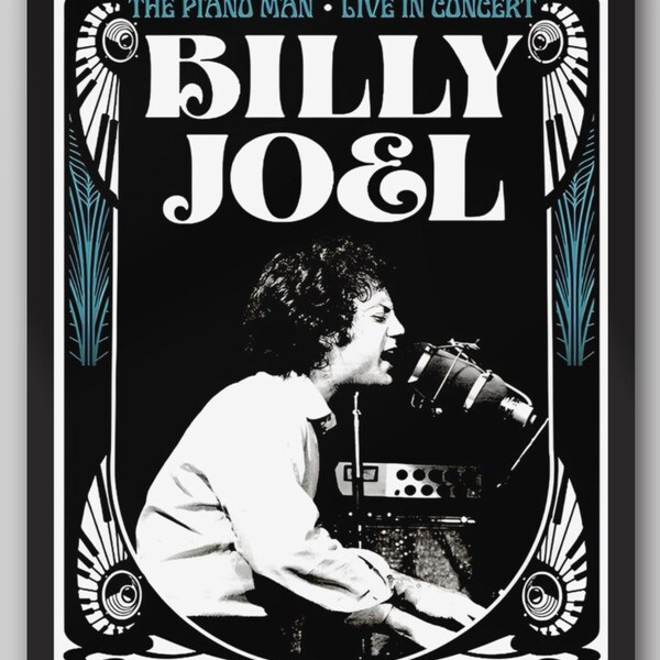 Billy Joel Print - Etsy