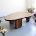 Unusual Shape Coffee Table, Wooden Table, Mid-century Coffee Table ...