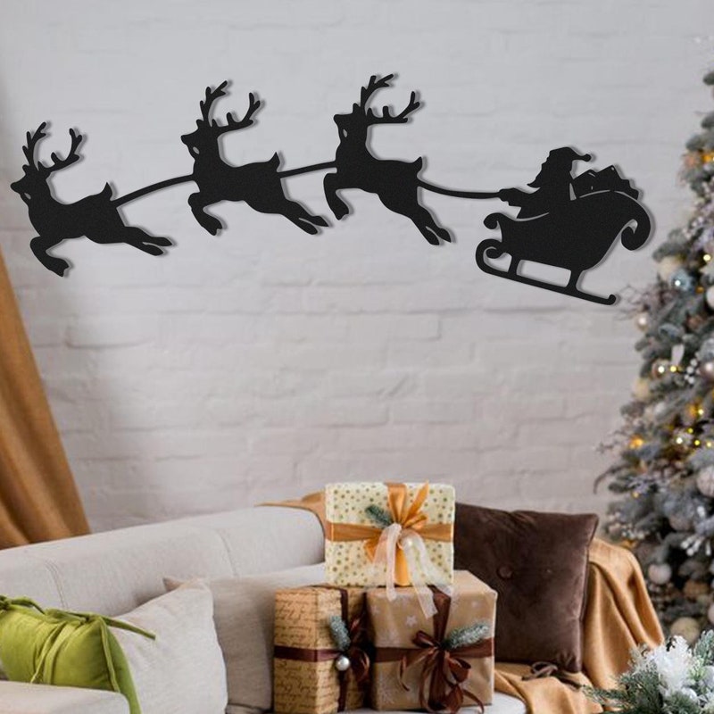 Christmas Metal Art - Etsy