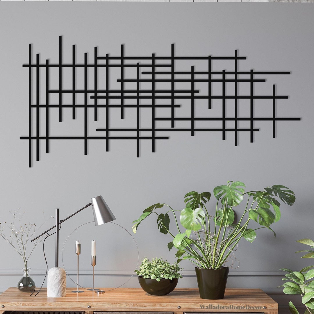 Modern Luxury Style Metal Wall Art,unique Metal Wall Decor, Metal Wall ...
