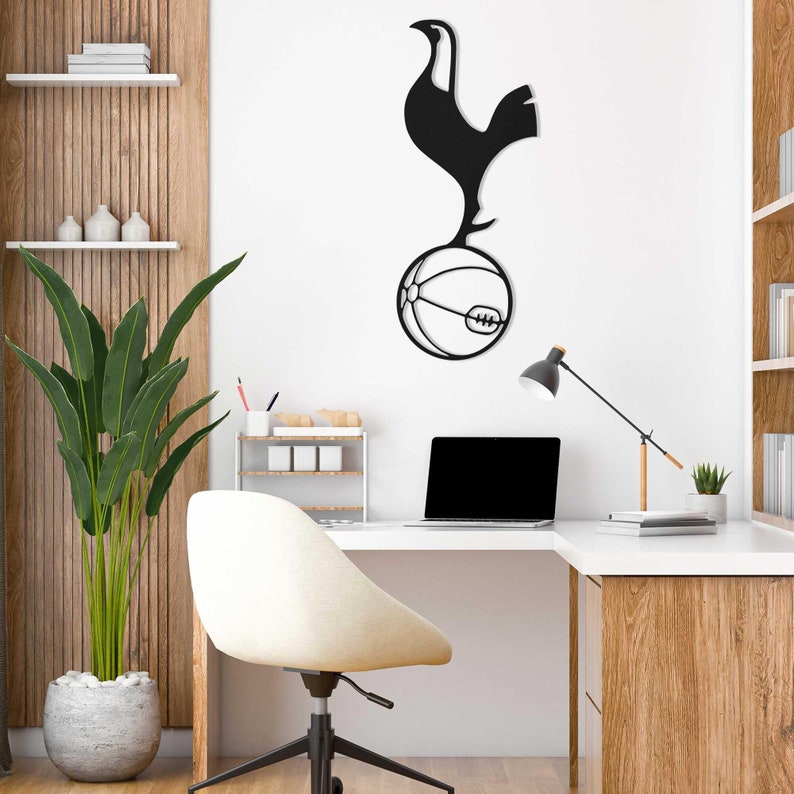Tottenham Hotspur Logo Metal Wall Art, Tottenham Fans Unique Gift, Gift ...