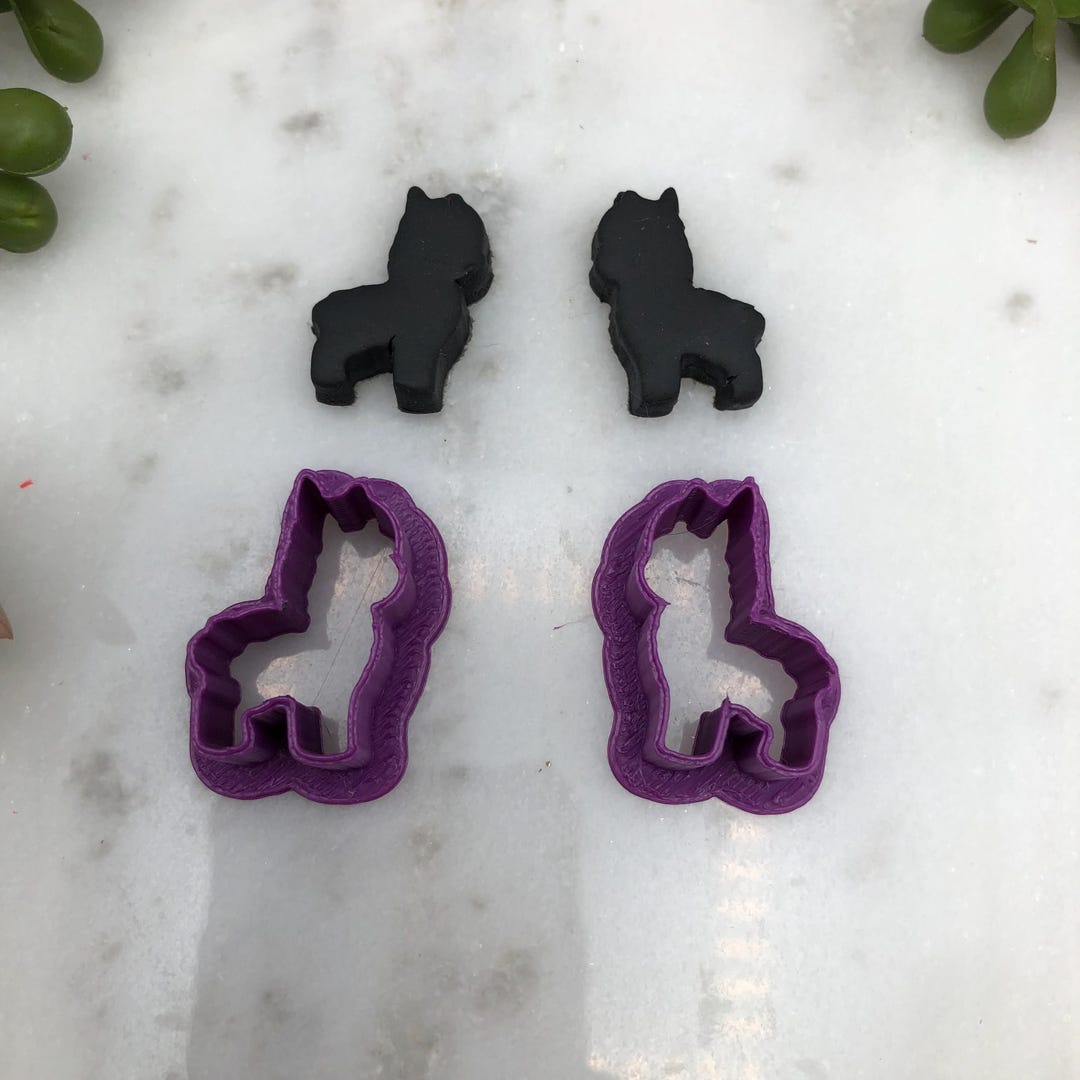 Alpaca Body 266-F906 Clay Cutter Set for Earrings - Etsy