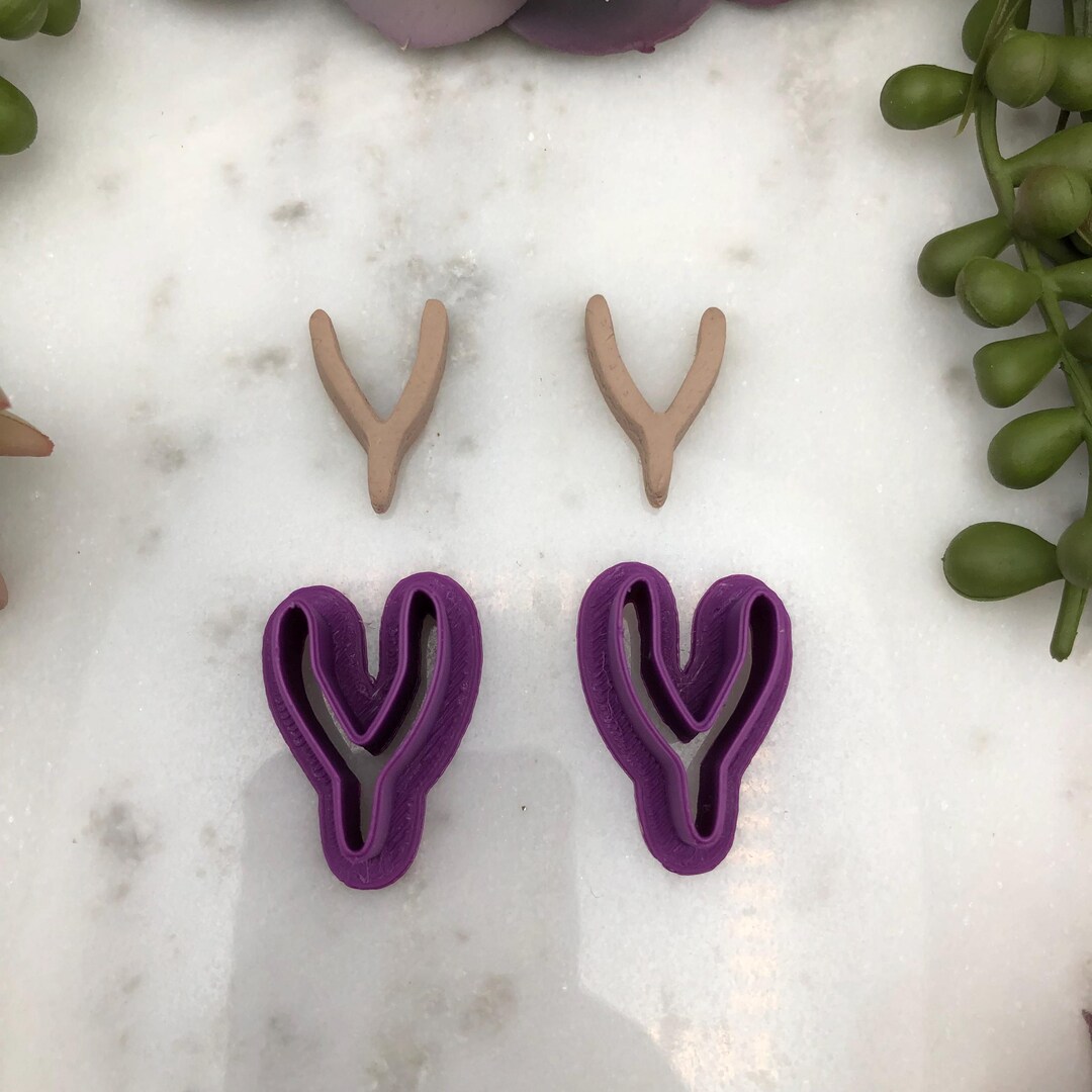 Wishbone 100 Clay Cutter Set for Earrings - Etsy