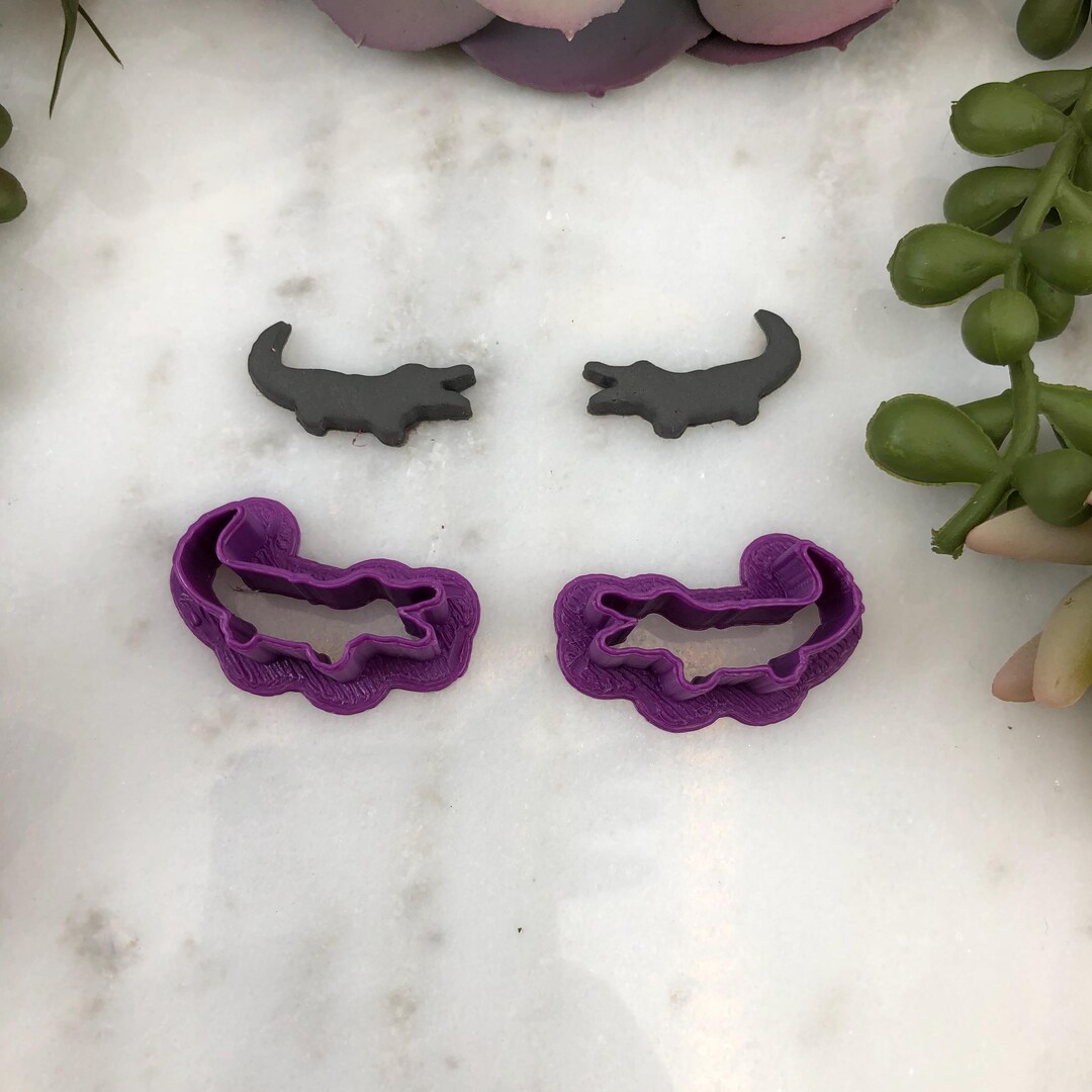 Alligator 101 Clay Cutter Set for Earrings - Etsy
