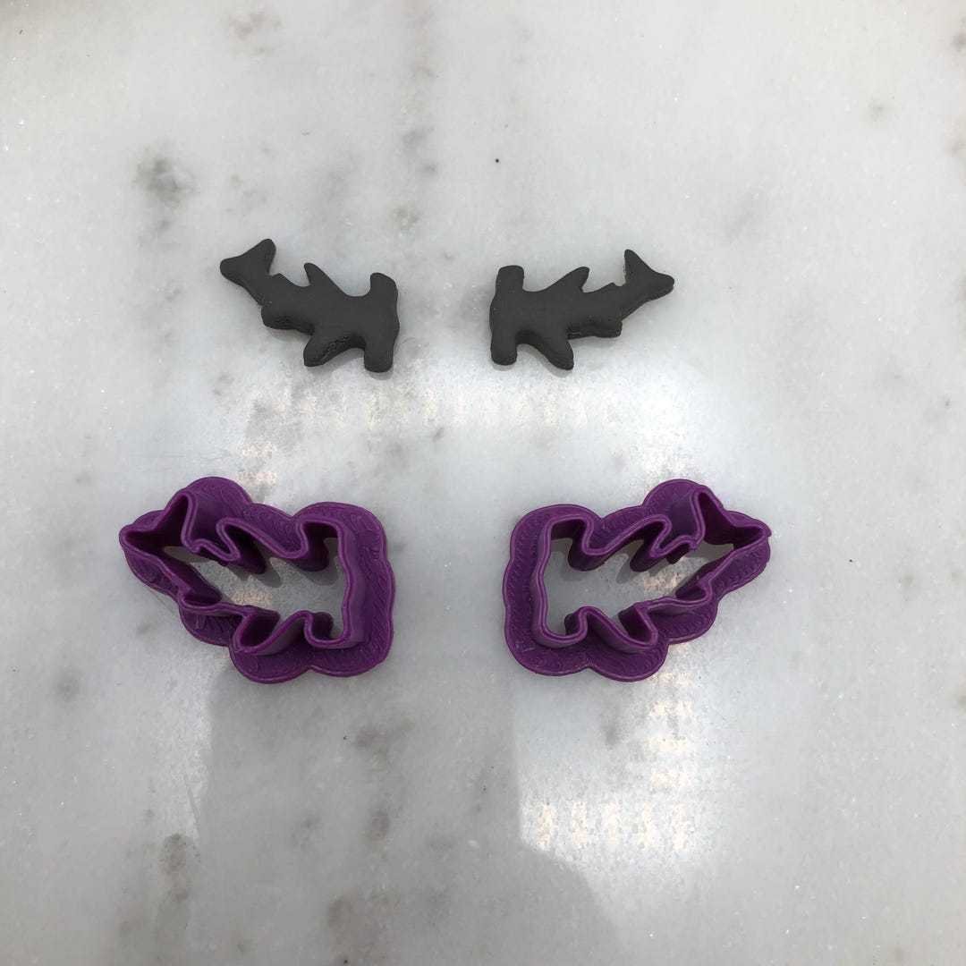 Hammerhead Shark 266-K517 Clay Cutter Set for Earrings - Etsy