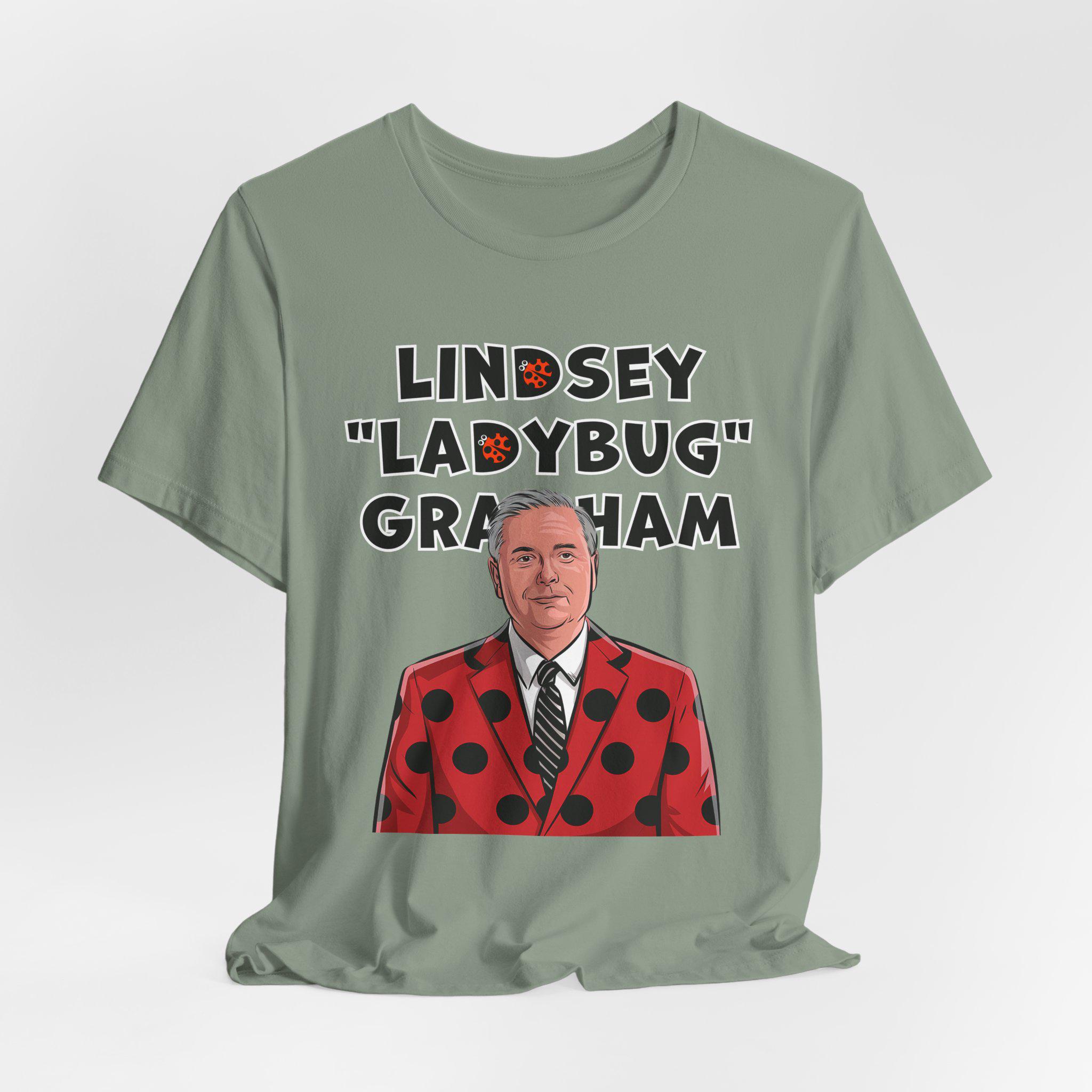 Lindsey Graham Ladybug Satire T-shirt: Southern Humor - Etsy