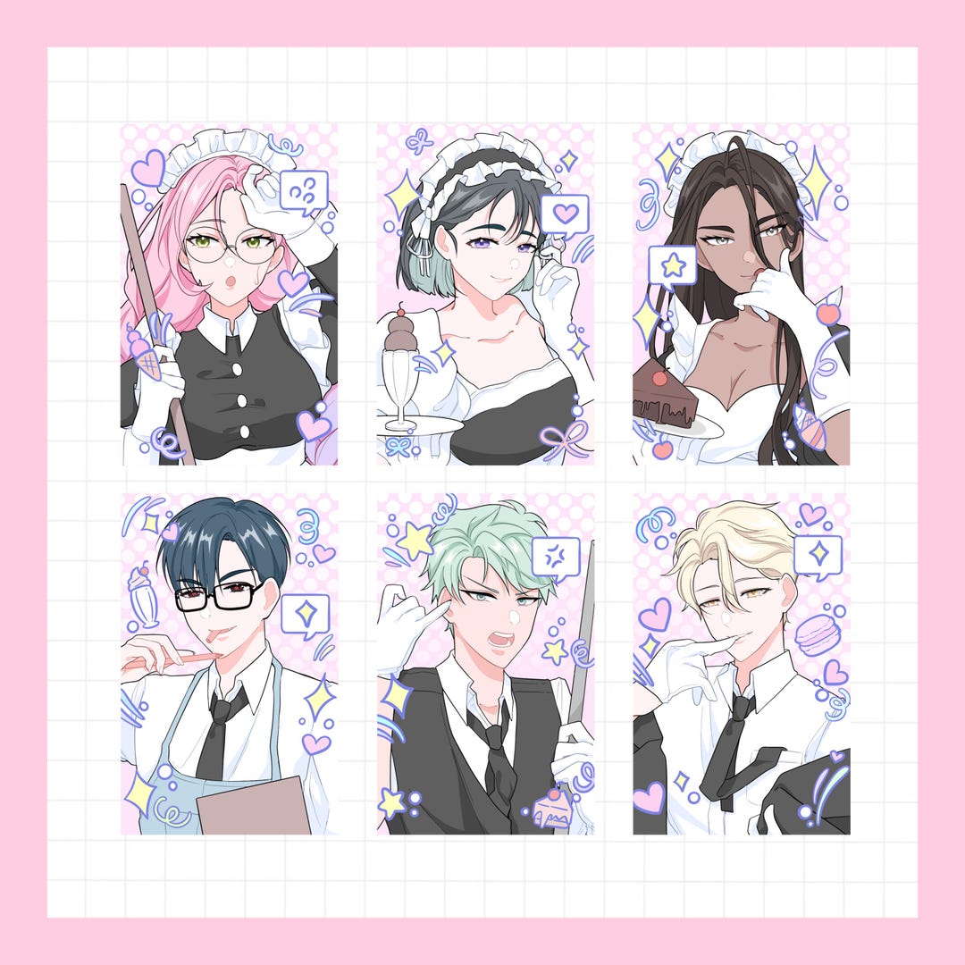 Alien Stage Photocards Maid Café - Etsy