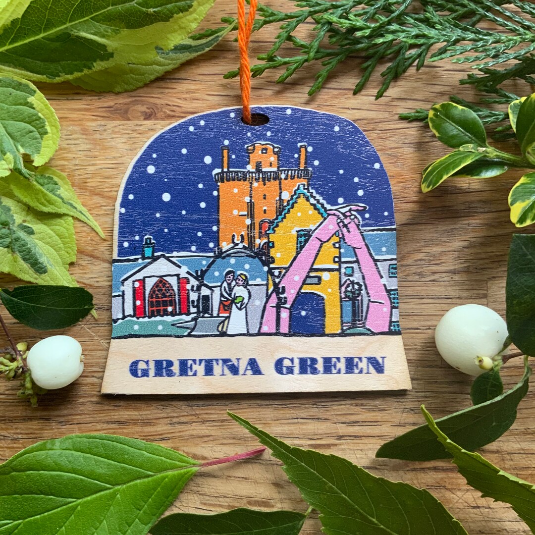 Gretna Green Snow Globe Decoration - Etsy